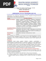 DU Migration Certificate Application Guide | PDF | Career & Growth