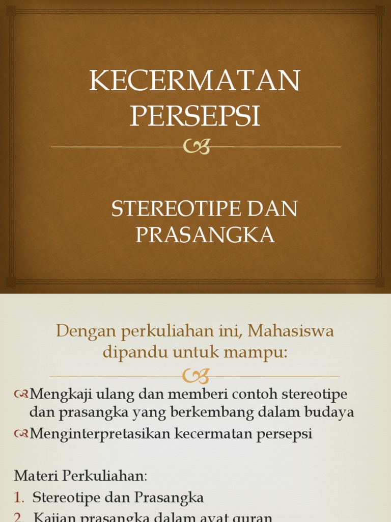 7-Kecermatan Persepsi | PDF