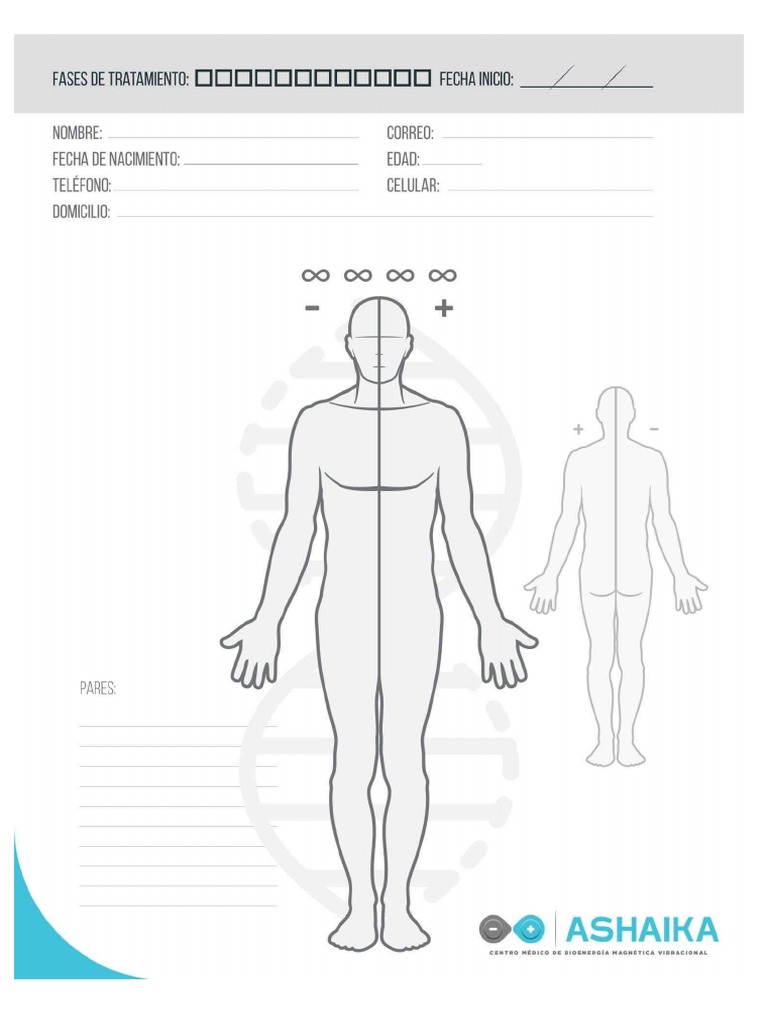 Ficha Del Paciente | PDF