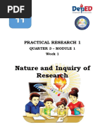 Practical Research 1 - Quarter 1 - Module 1 - Nature and Inquiry of ...