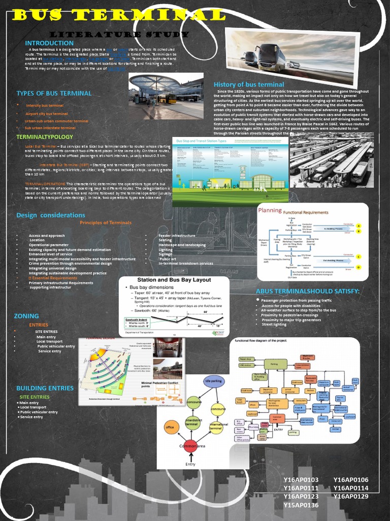 Bus Terminal: Literature Study | PDF | Stairs | Bus