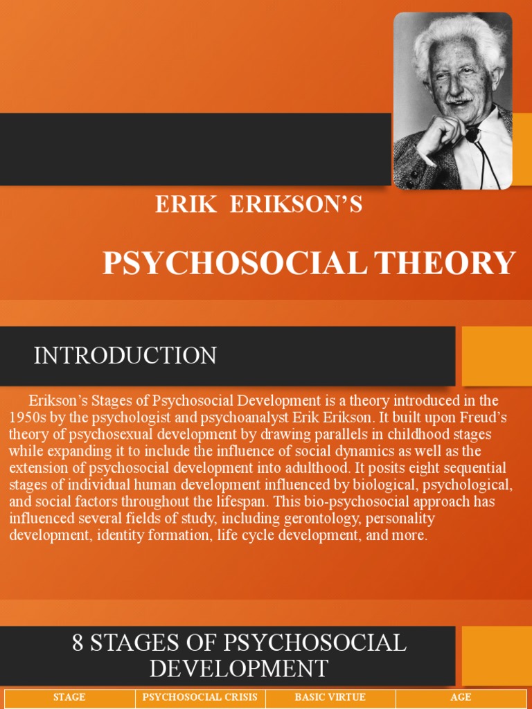 Psychosocial Theory | PDF