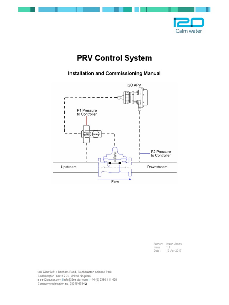 PRV Control System Manual | PDF | Valve | Calibration