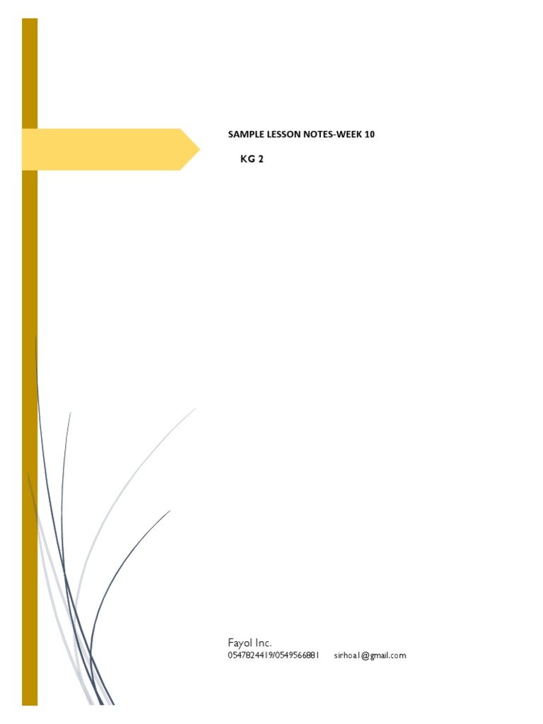 KG2 Term 3 Lesson Plan: Weather Theme | PDF | Learning | Communication