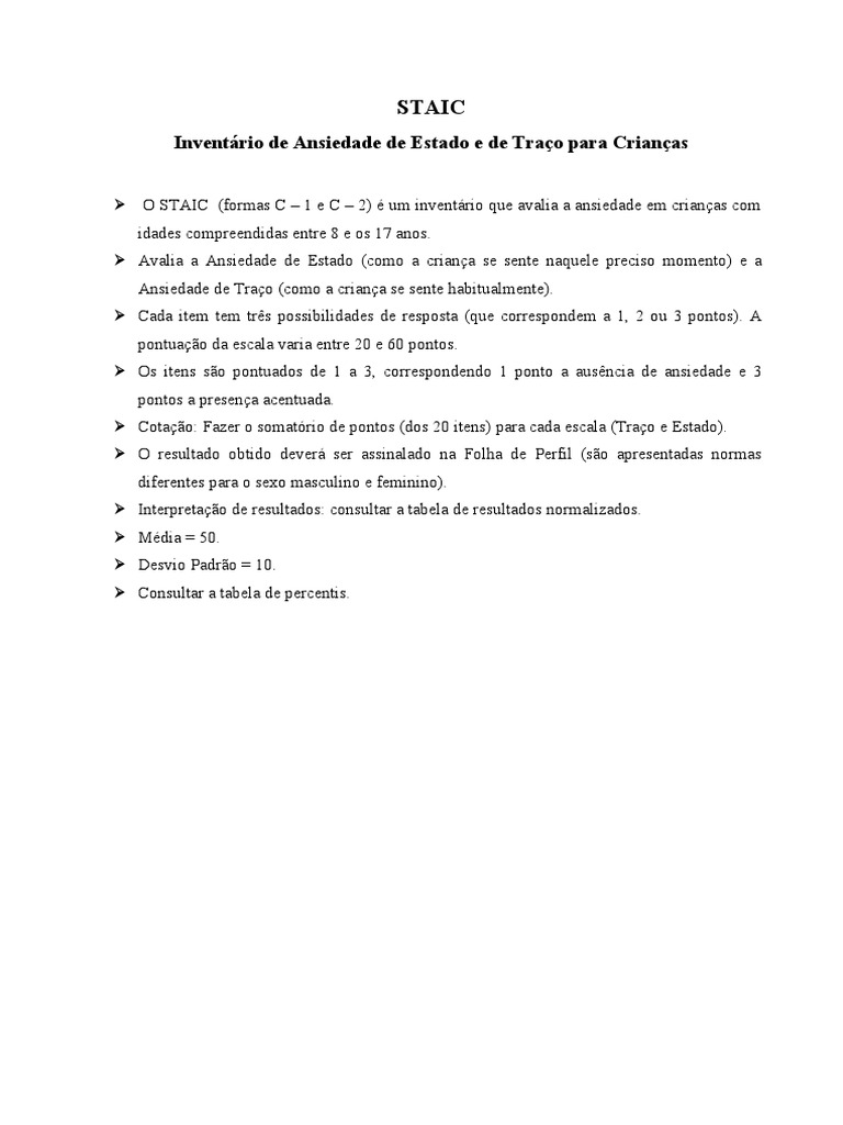STAIC | PDF