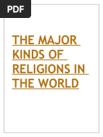 World Religions Comparison Chart | PDF | Jesus | Catholic Church