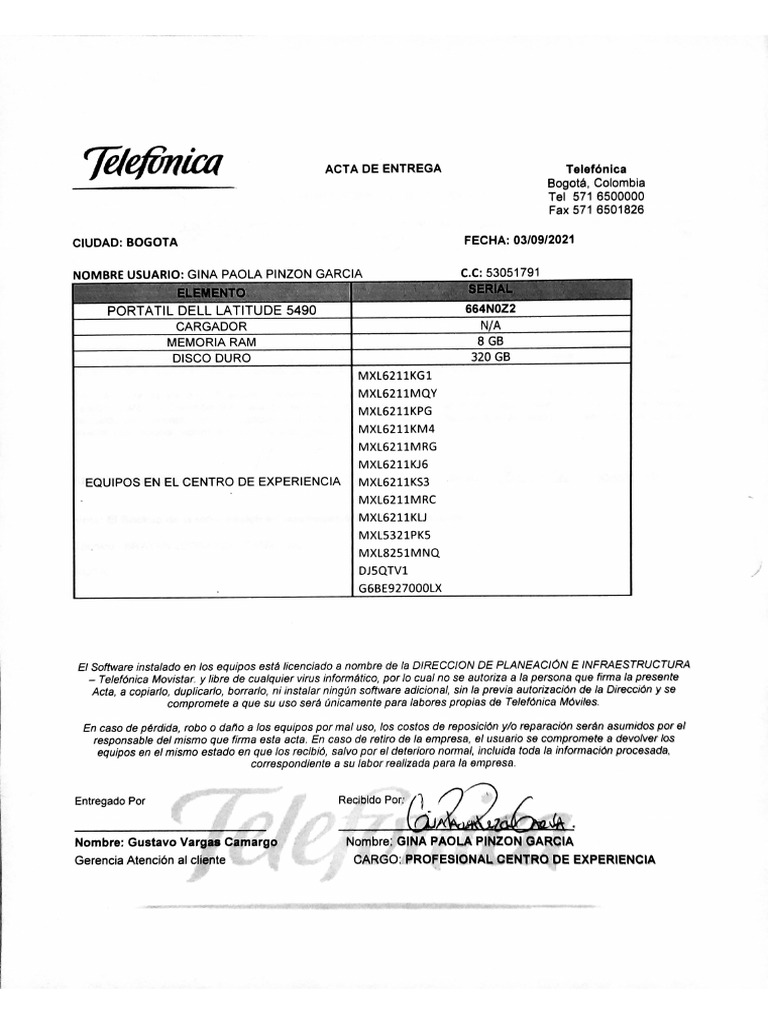 Gina Pinzón Fusa | PDF