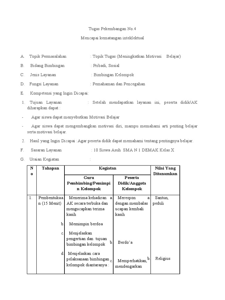 Contoh RPL BK Kelompok | PDF
