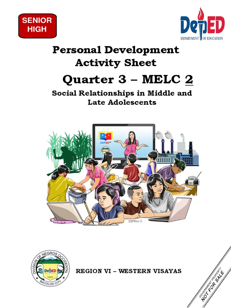 Quarter 3 - Melc 2 1: Personal Development Activity Sheet | PDF ...