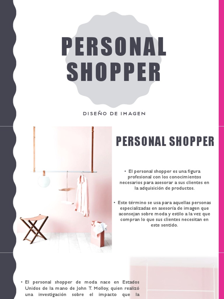 Qué es un Personal Shopper y su función | PDF | Hogar, jardinería y ...