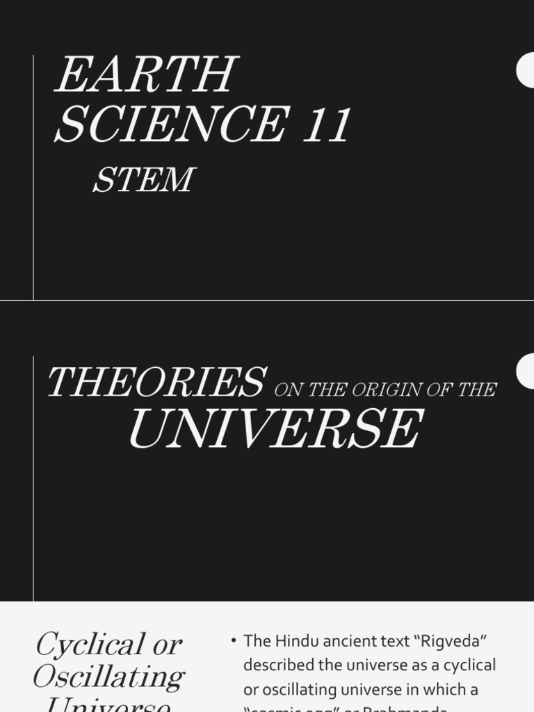 Theories of The Universe | PDF | Heliocentrism | Universe