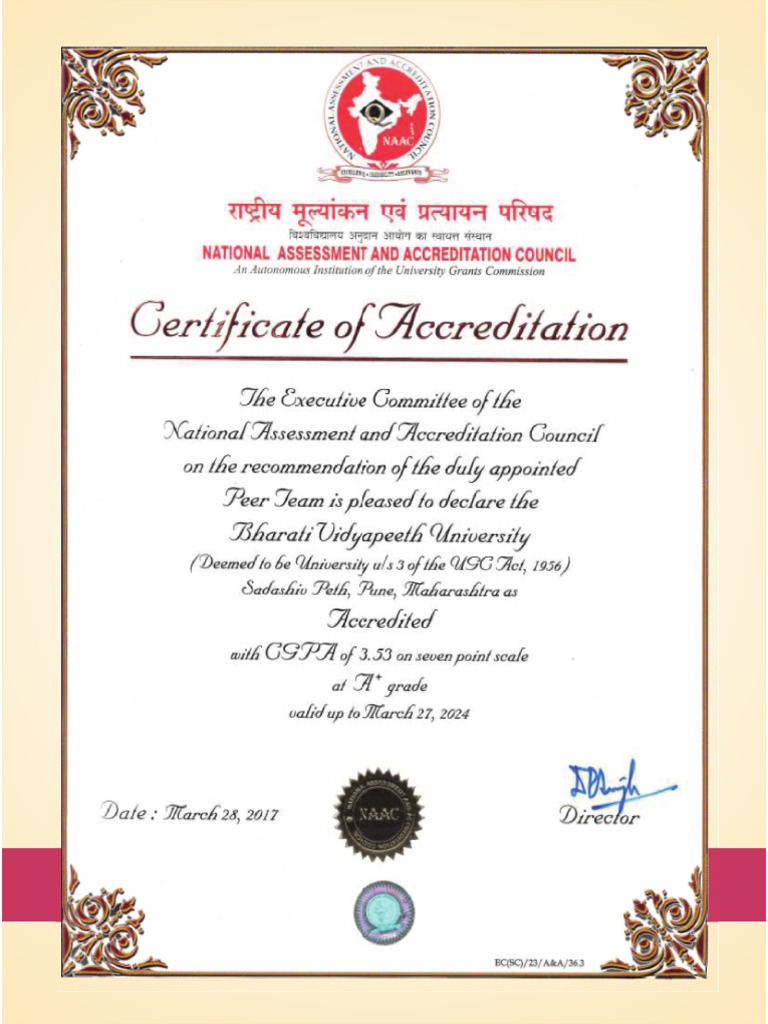 3 NAAC Certificate 260619 | PDF