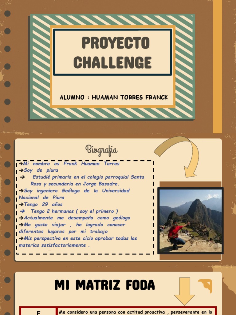Proyecto Challenge Tutoria | PDF