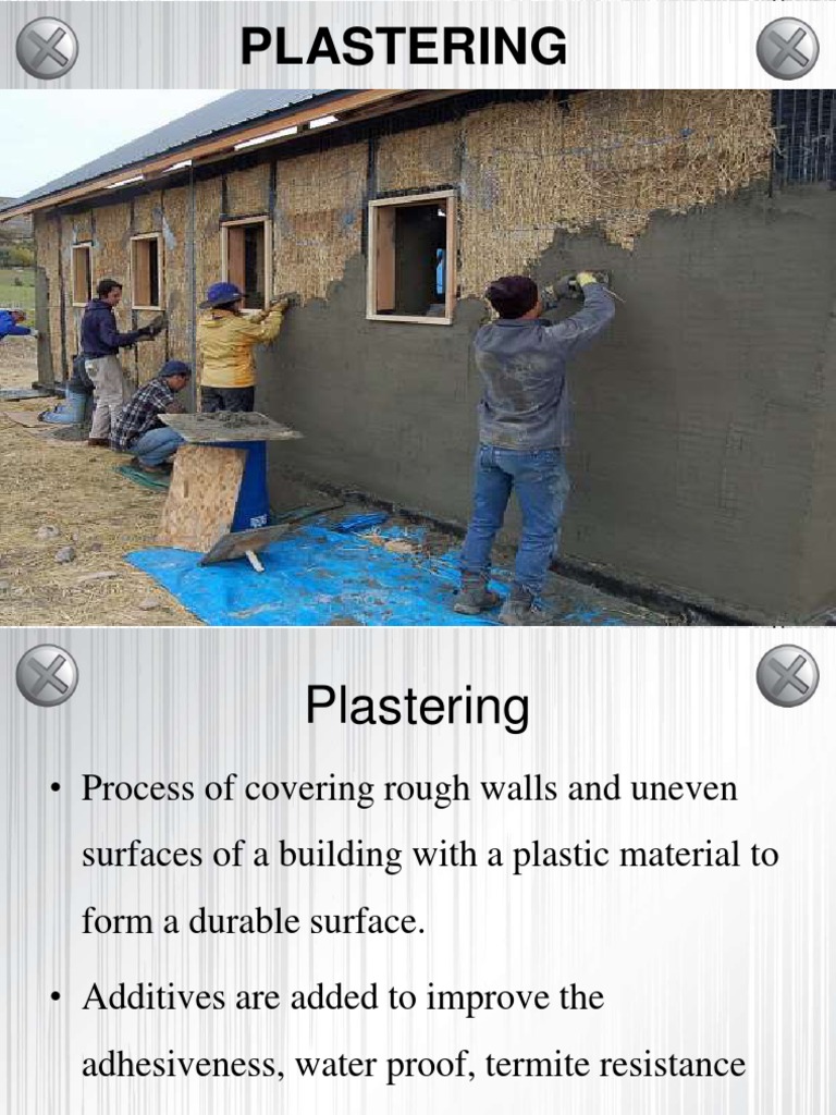 Plastering | PDF | Home & Garden