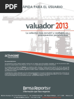 Bimsa Reports - Valuador Costos de Construcción Por m2 - 2021 | PDF