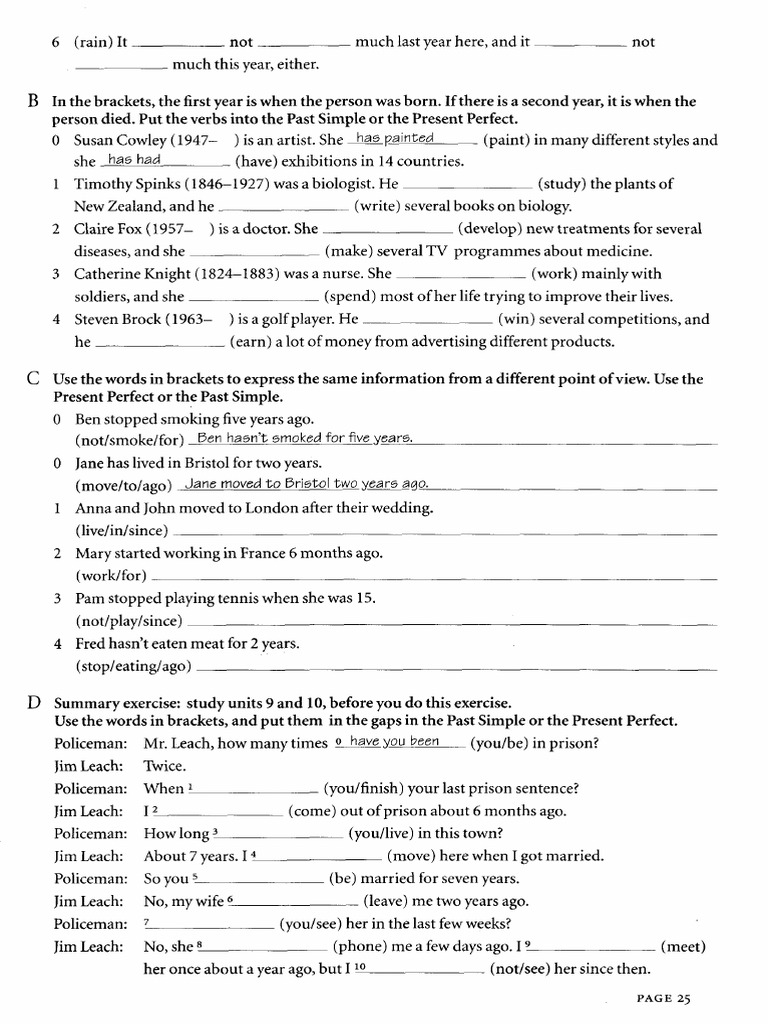 Grammar Spectrum 3 Intermediate With Key Author Norman Coe 23 | PDF