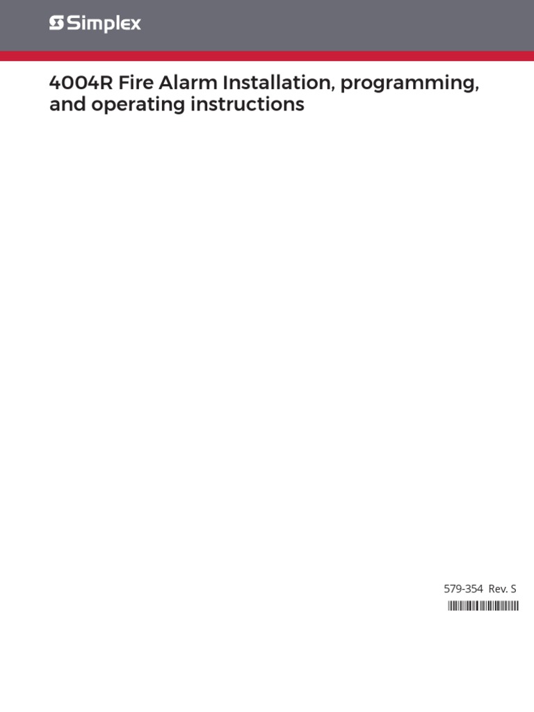 400R - FACP Release SystemS | PDF | Fire Sprinkler System ...