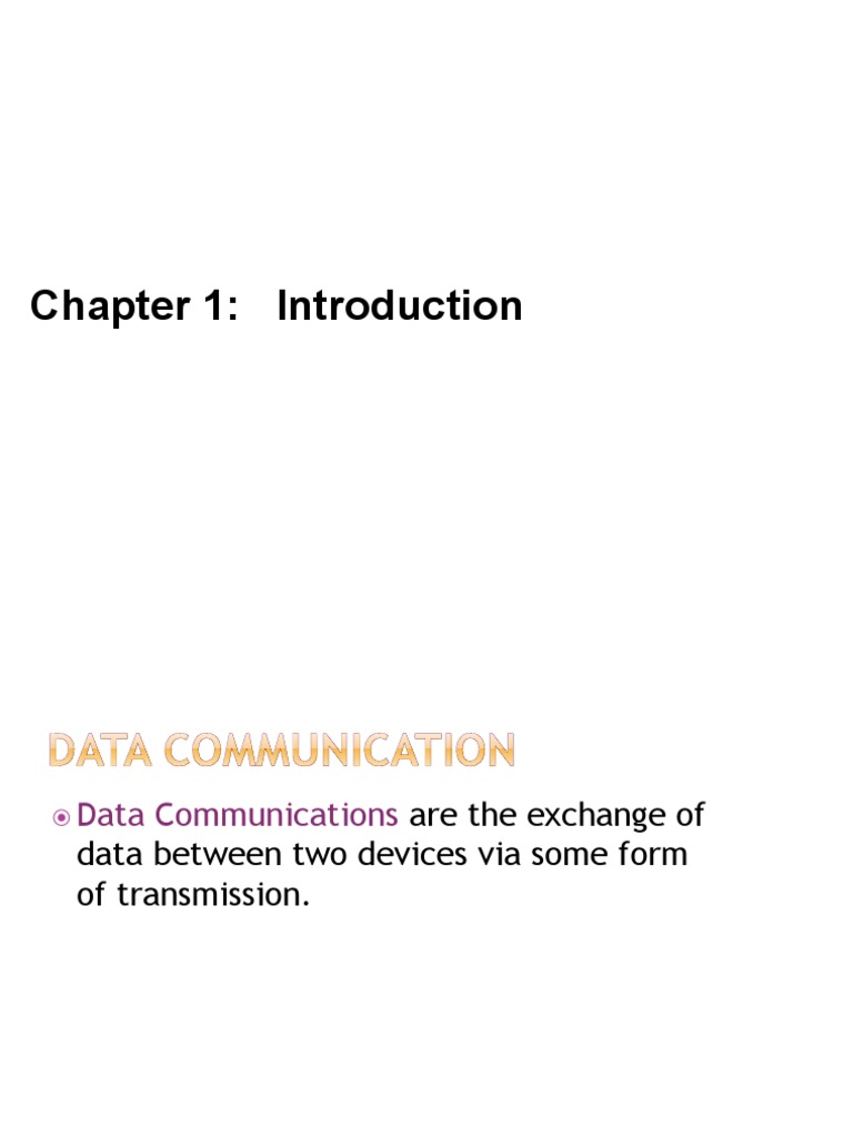 01 Introduction Pdf Computer Network Network Topology 