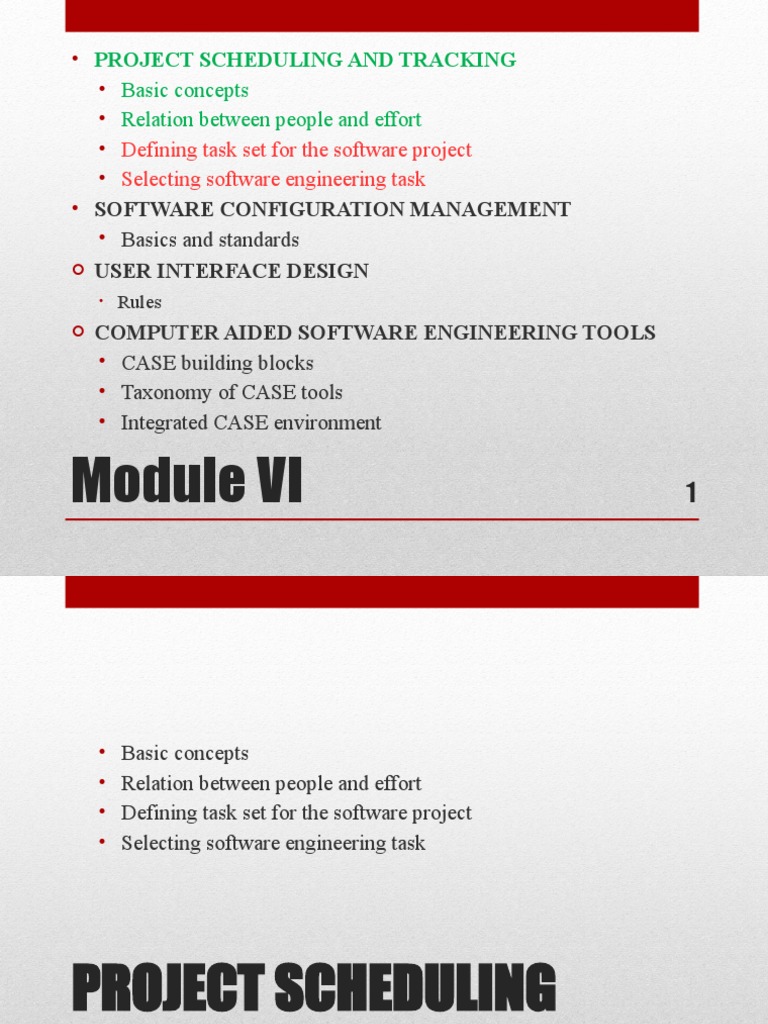 Project Scheduling and Tracking | PDF | Software | Computing