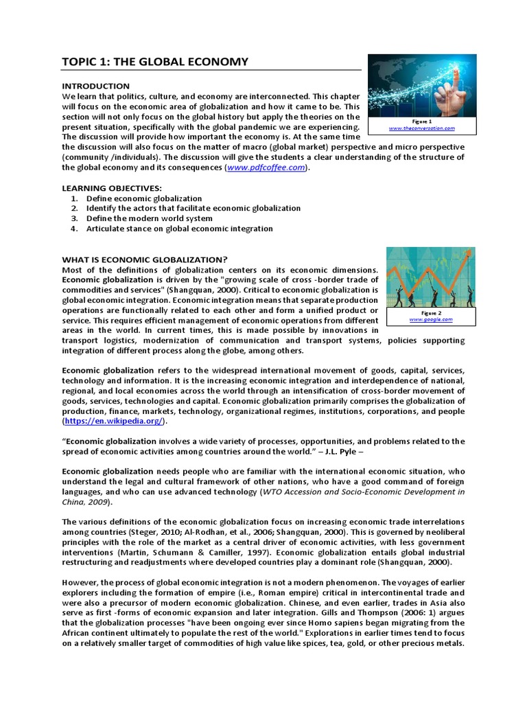 Module 2 Topic 1 | PDF | Globalization | World Systems Theory