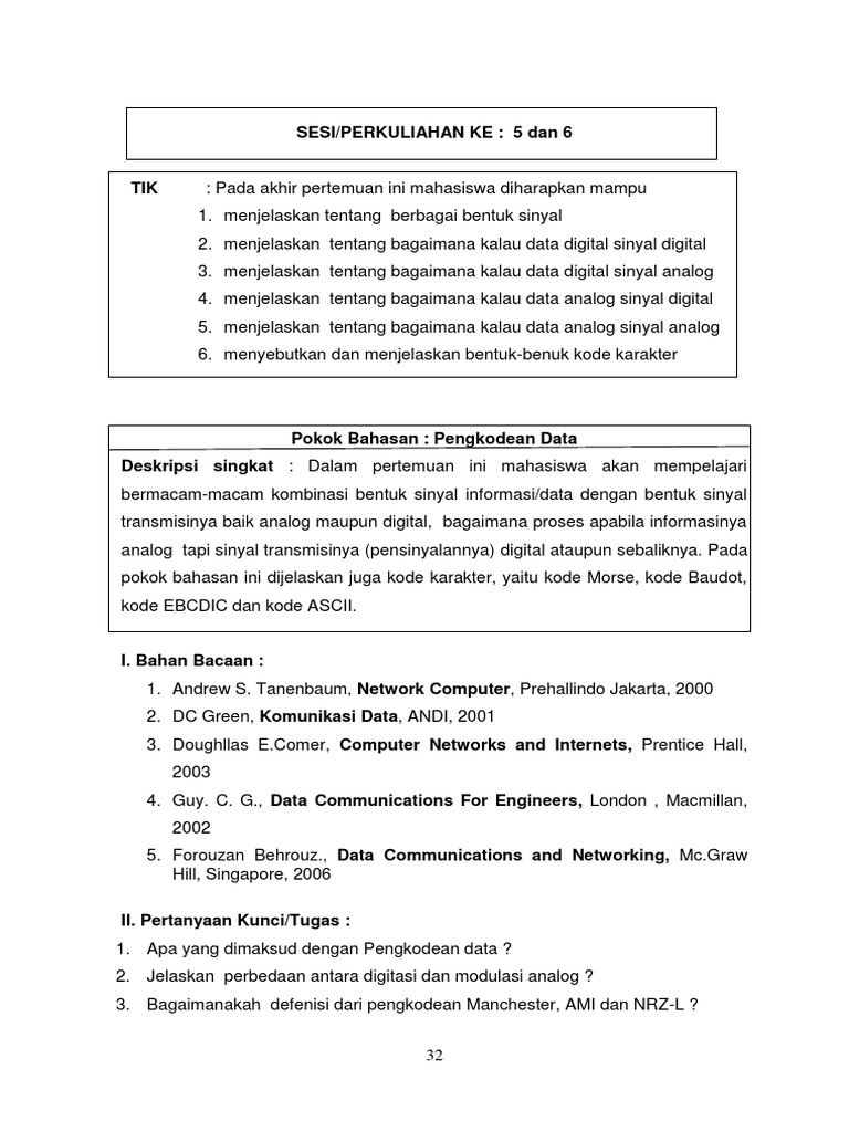 Bab3 (Pengkodean Data) | PDF