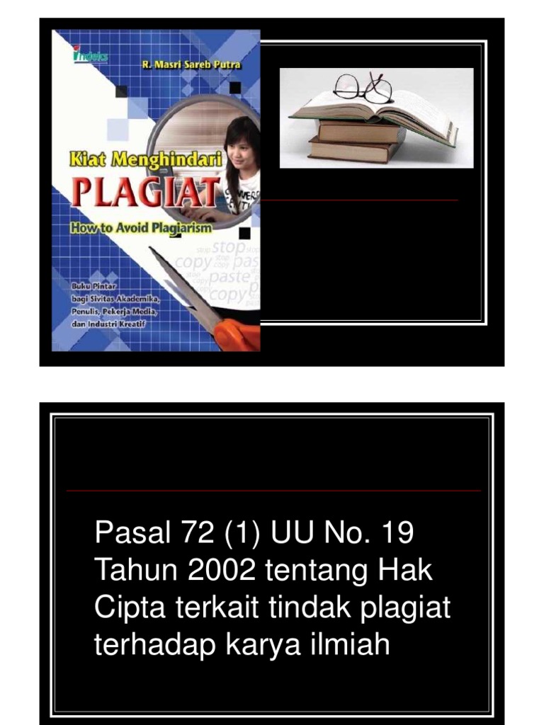 Kiat Menghindari Plagiat | PDF