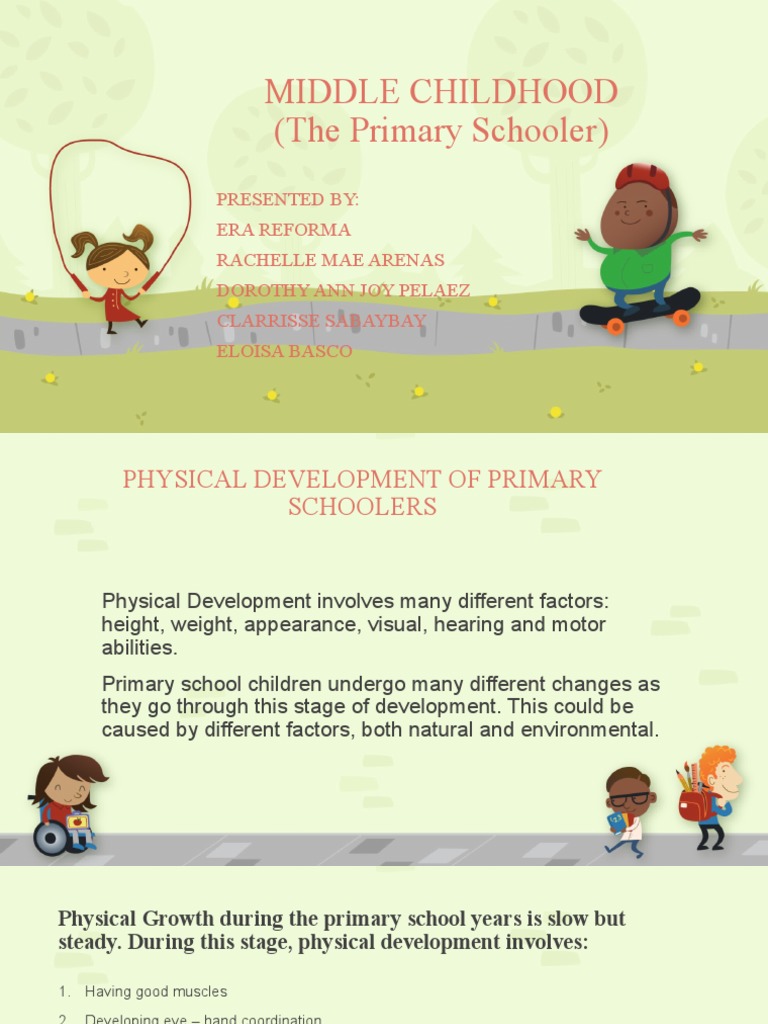 Physical and Cognitive Development of Primary Schoolers | PDF | Obesity ...