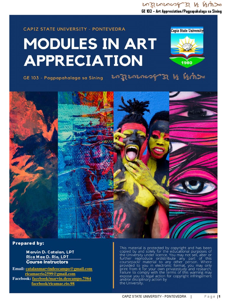 Ge 103 - Module 1 | PDF | Perception | Emotions