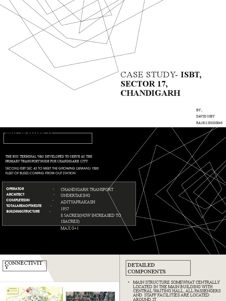 Case Study - Isbt, Sector 17, Chandigarh | PDF | Bus | Transport