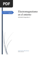 Actividad Integradora 1 - Electromagnetismo en El Entorno | PDF | Electrón | Mecánica cuántica