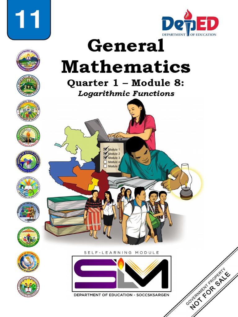General Mathematics: Quarter 1 - Module 8 | PDF | Logarithm | Ph
