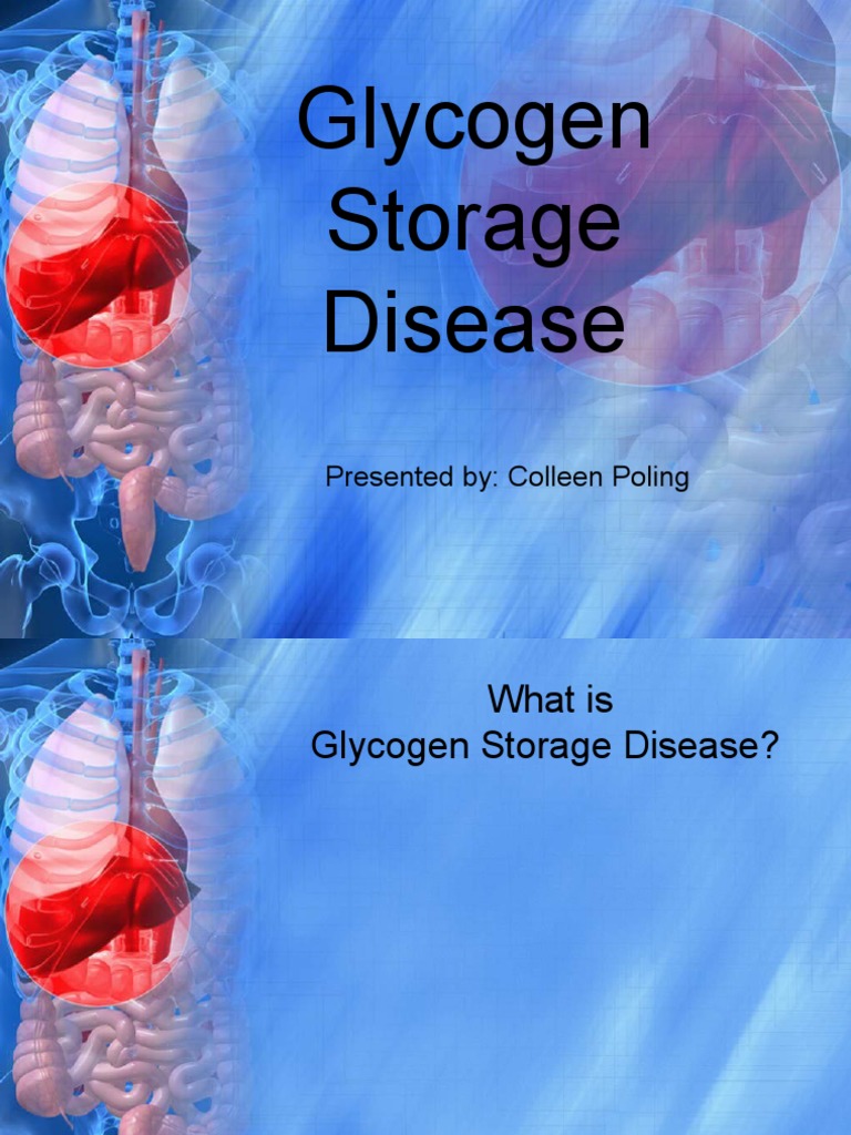 Overview of Glycogen Storage Diseases | PDF