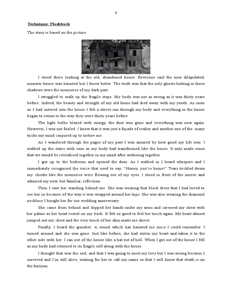 Narrative Writing Techniques Pdf