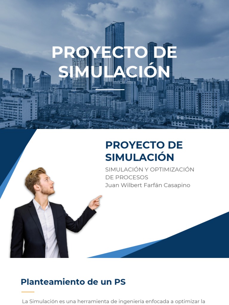 Proyecto de Simulación | PDF | Simulación | Estadísticas