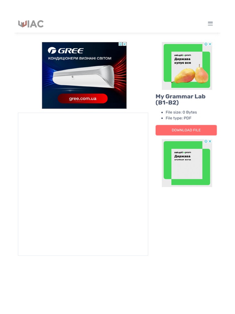 (PDF) My Grammar Lab (B1-B2) - WIAC - INFO | PDF | Computing | Software