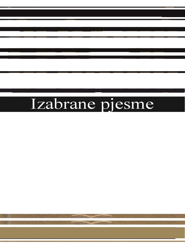 Dobrisa Cesaric Izabrane Pjesme | PDF
