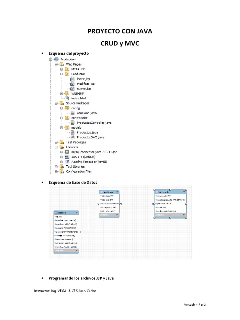 Proyecto Con Java | PDF | Java (lenguaje de programación) | Plataformas ...
