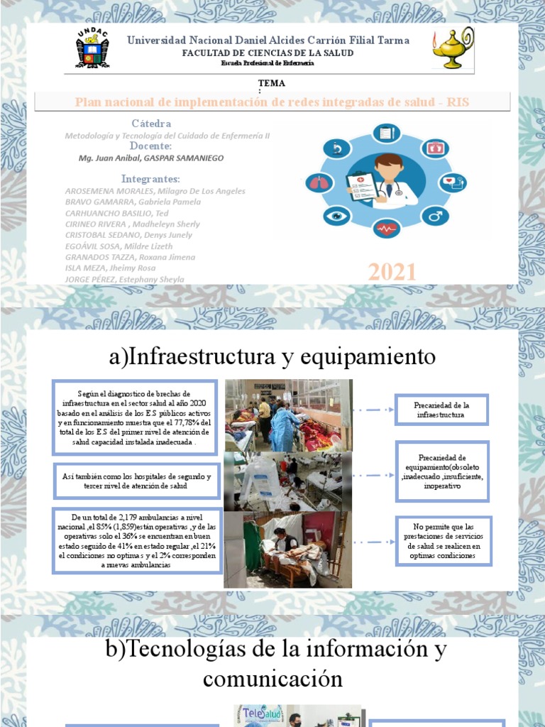 Plan Nacional de Implementación de Redes Integradas de Salud - RIS | PDF | Ciencias de la Salud