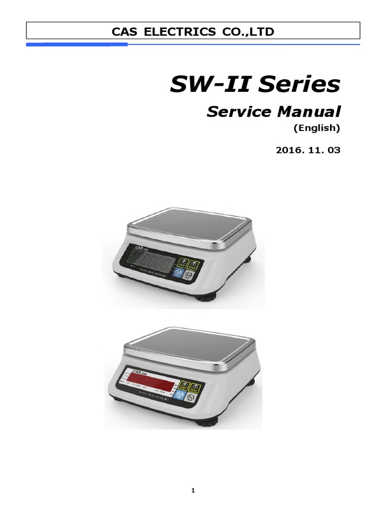 SW-II Series: Service Manual | PDF | Computer Engineering ...
