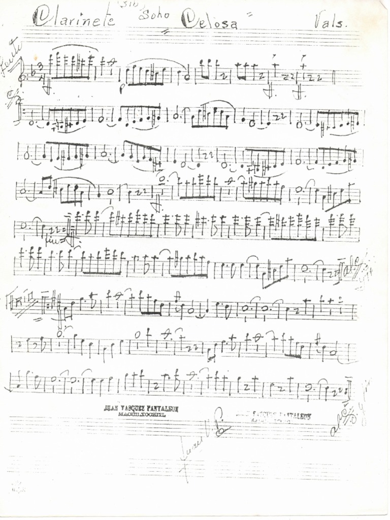 Celosa Clarinete 1 | PDF