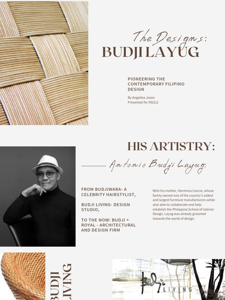 The Designs:: Budji Layug | PDF | Aesthetics | Design
