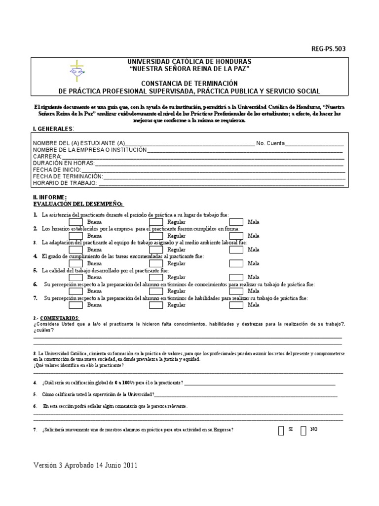 REG-PS.503 Constancia de Terminación de | PDF