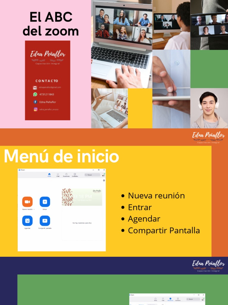 El ABC Del Zoom | PDF | Chat en linea | Software