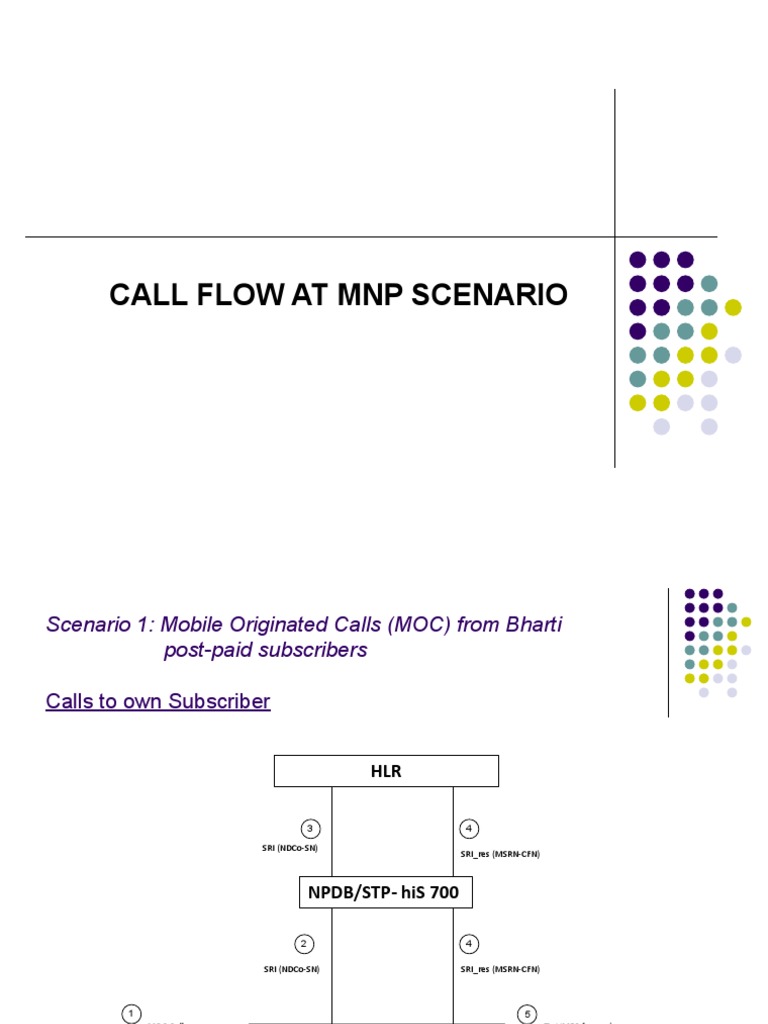 Call Flow at MNP Scenario | PDF | Software Defined Radio | Information And Communications Technology
