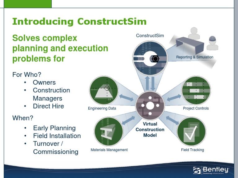 BPC-WFP2009-PRS-03-2009-v1 Workshop Bentley ConstructSim - 3 | PDF