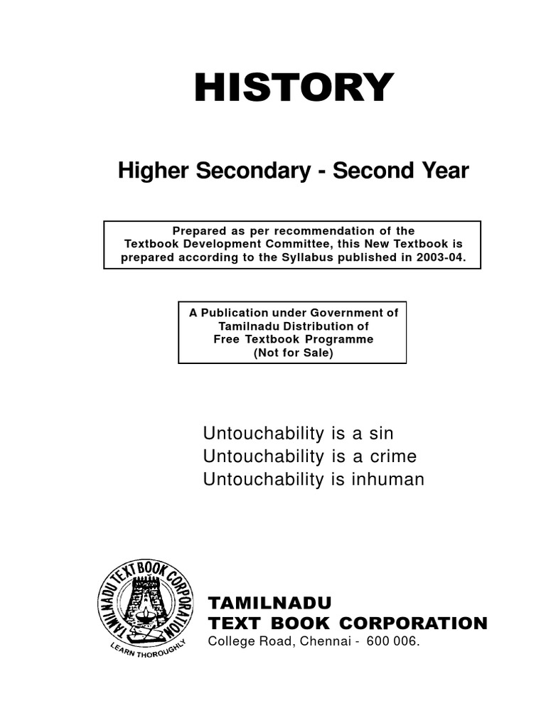 01 History Class12 TN Board | PDF | British Raj | Charles Cornwallis ...