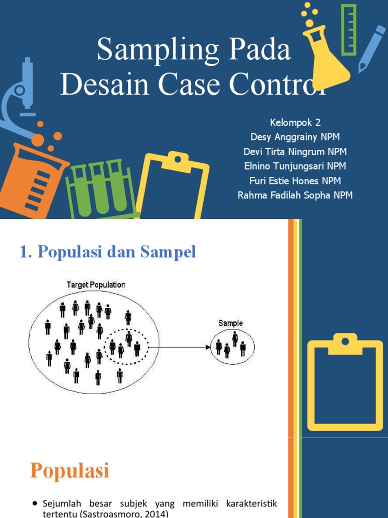 Sampling Pada Desain Case Controll | PDF | Karier & Perkembangan ...