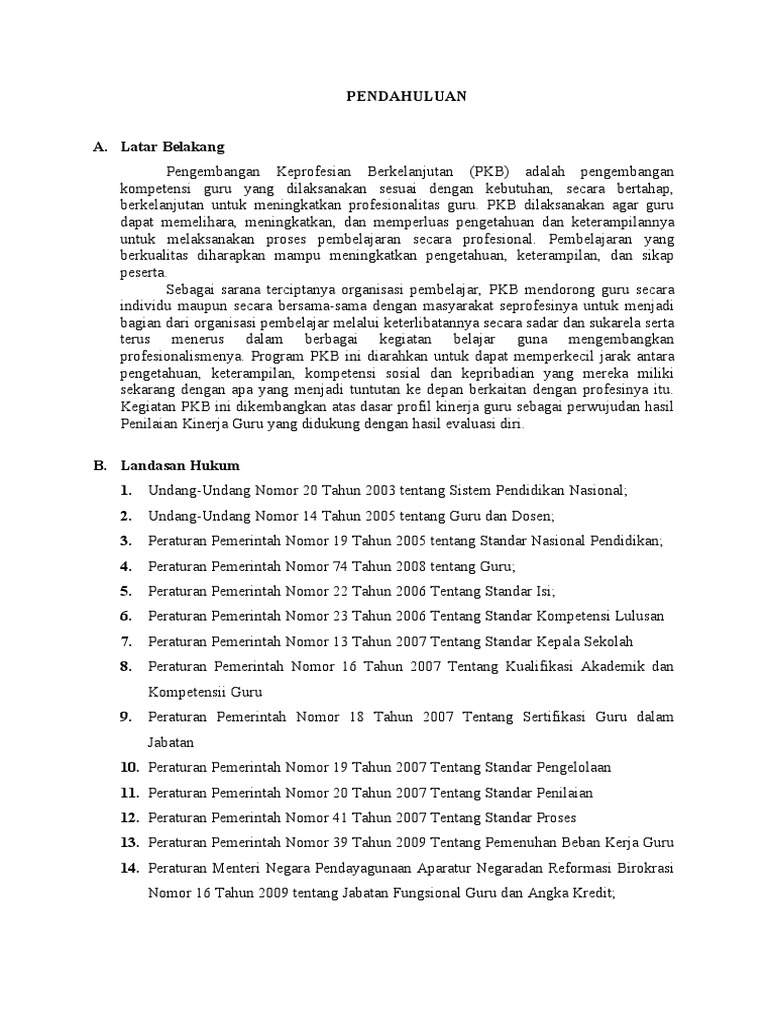 Jurnal PKB | PDF | Karier & Perkembangan