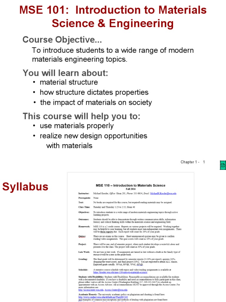 Introduction to the Fundamental Relationships Between Structure ...
