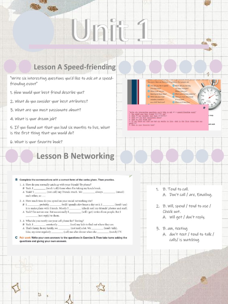 Unit 1 Student's Book | PDF | Communication